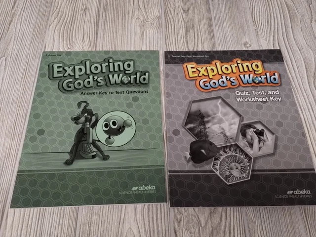 Abeka Science Health Series Exploring Gods World Answer Key Quiz Test