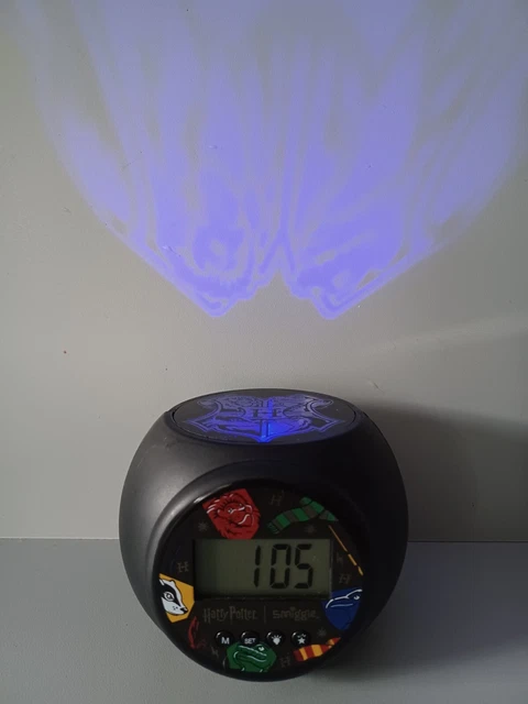 HARRY POTTER DIGITAL Clock With Light Projector Wizarding World ...