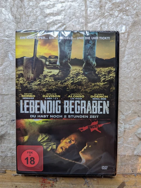 HORROR THRILLER DVD Film Lebendig Begraben Uncut FSK18 Neu OVP Sorbo ...