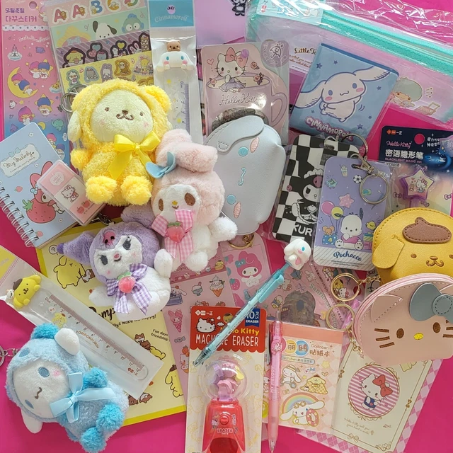 KAWAII SANRIO BOX surprise gift set grab bag kids girls lucky dip japan ...