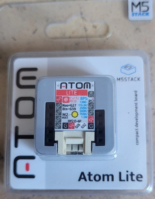 M5 STACK MICROCONTRÔLEUR M5 ATOM Lite + ADC 12C + NCIR Thermometre EUR 25,00 - PicClick FR
