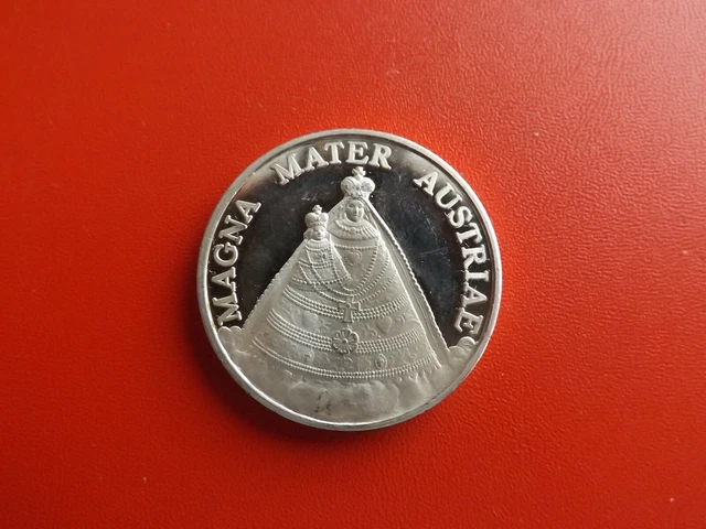 * MAGNA MATER Austriae/Basilika Mariazell *Medaille Versilbert / ca ...