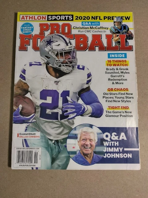 ATHLON SPORTS PRO Football 2020 NFL Preview EZEKIEL ELLIOT DALLAS ...