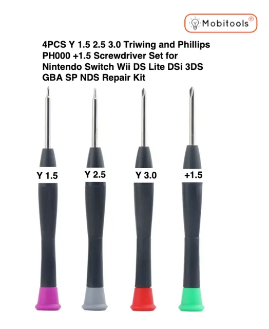 SCREWDRIVER TOOL KIT For Nintendo Switch Wii DS Lite DSi 3DS GBA SP NDS ...