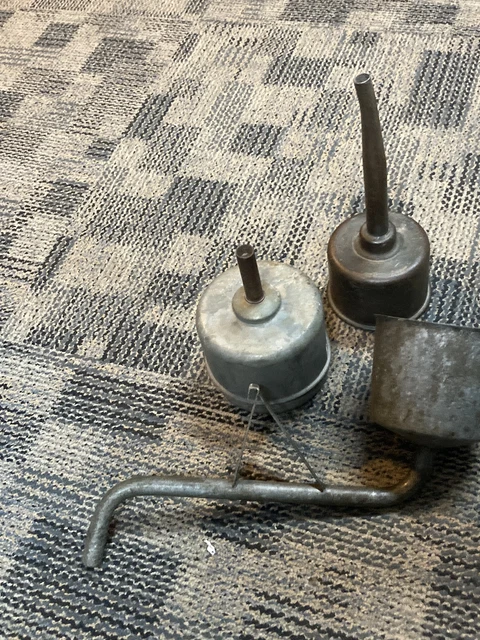 VINTAGE WASHING MACHINE hit miss offset funnel gas engine old antique ...