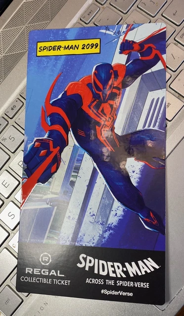 SPIDER-MAN INTO THE Spiderverse Collectible Ticket Spider-Man 2099 ...