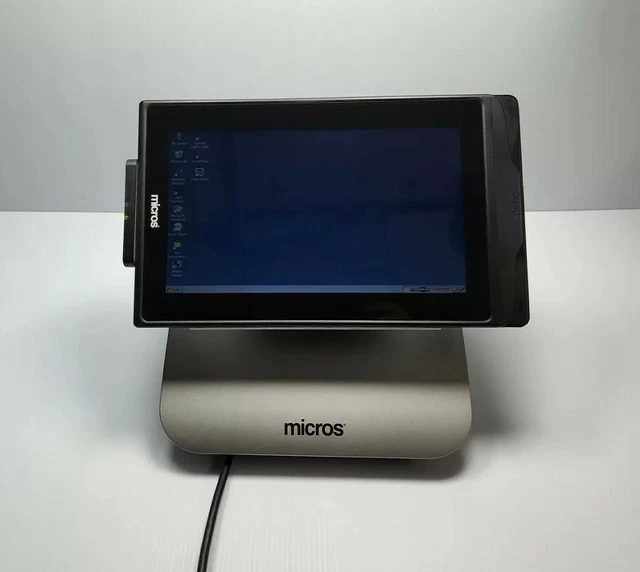 ORACLE/MICROS MTABLET & mStation Terminal POS Tablet And Stand With ...