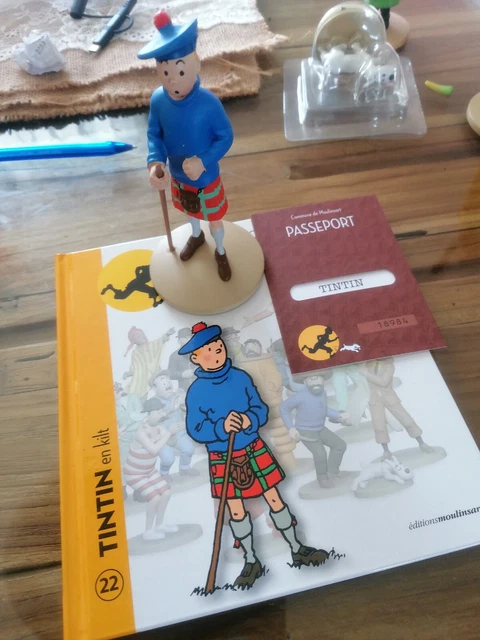 FIGURINE TINTIN COLLECTION Officielle Tintin En Kilt EUR 15,00 ...
