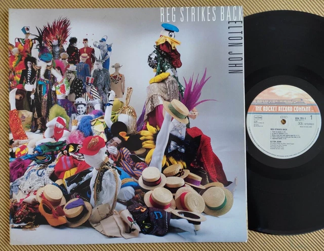 ELTON JOHN REG Strikes Back LP Gatefold 1988 33 T ROCKET RECORD COMPANY ...