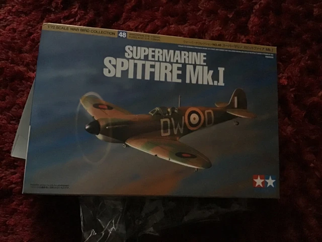 SPITFIRE MK.I SUPERMARINE model kit Tamiya 1/72. 48 EUR 22,00 - PicClick FR