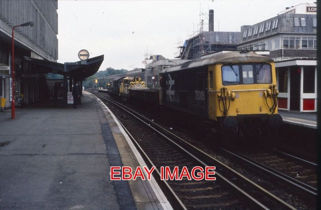 ORIGINAL 35MM SLIDE CLASS 47 LOCO NO 47579 JAMES NIGHTAIL PASSING ...