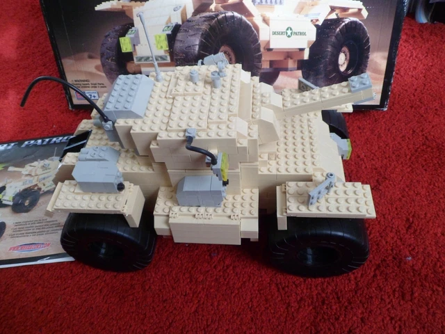 MEGA BLOKS PRO-BUILDER Collector Series - 9761 Desert Patrol 660 Pcs, 9 ...