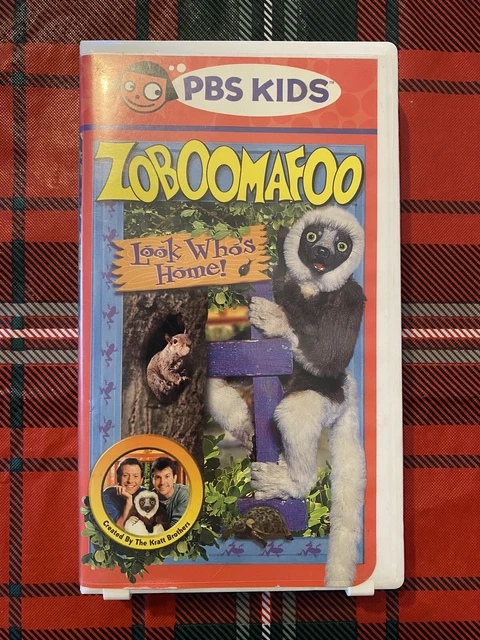 ZOBOOMAFOO [VHS] LOOK Who's Home! PBS Kids - Free Shipping 📼 $17.44 - PicClick CA