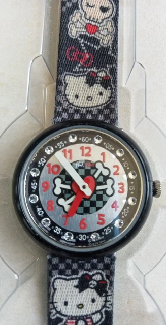 MONTRE SWATCH FLIK Flak Hello Kitty EUR 41,00 - PicClick FR