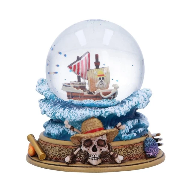 NEMESIS NOW ONE Piece Going Merry Snow Globe – Official Licensed Anime ...
