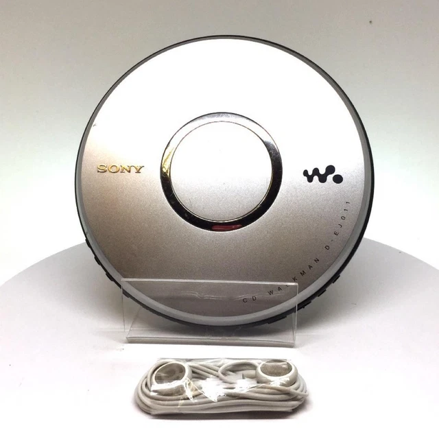 SONY CD WALKMAN - Portable Compact Disc Player - Silver (D-EJ011/SC) £ ...