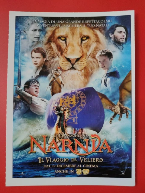 THE CHRONICLES OF Narnia The Journey Of The Sailboat Postcard Ciak Mini ...