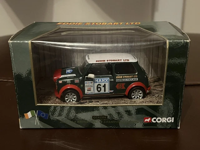 CORGI EDDIE STOBART MSA Mini Cooper Rally Car 2001 échelle 1:36 EUR 11 ...