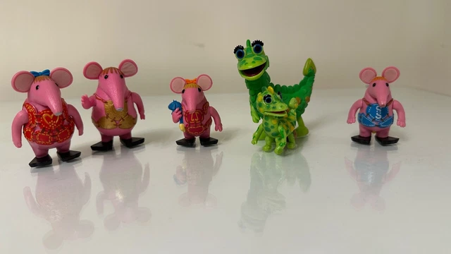 CLANGERS FAMILY FIGURES Toys Cbeebies Toy Bundle including Soup Dragon ...