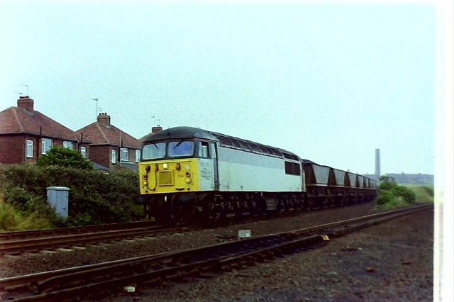 35MM RAILWAY COLOUR Negative Class 56 113 at Ryhope Grange Juntion ...