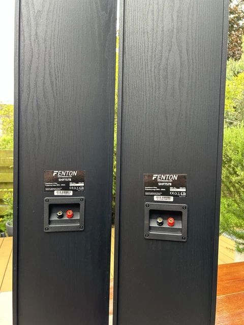 FENTON AUDIO SHFT57B floor standing speakers £37.10 - PicClick UK