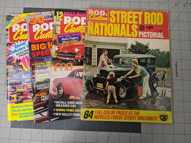 ROD & CUSTOM Magazine 1990 1991 1971 Pictorial Lot of 4 £15.86 ...