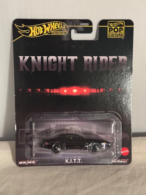 2025 MATTEL HOT Wheels Premium Pop Culture Knight Rider K.I.T.T. Car ...