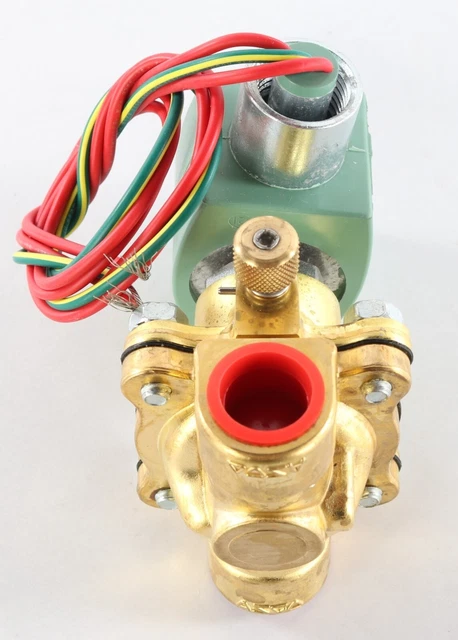 NEW 8210G002MO ASCO Red-Hat Solenoid Valve 2-Way ½” NPT 120V Coil $251. ...