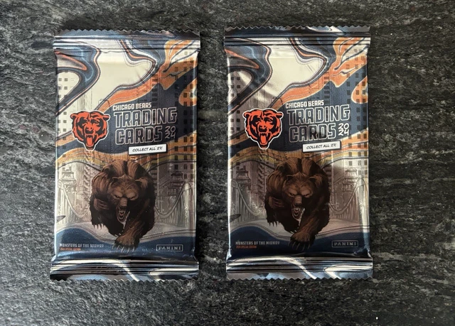 2024 CHICAGO BEARS Monsters Of The Midway Panini Trading Card Packs x2 ...