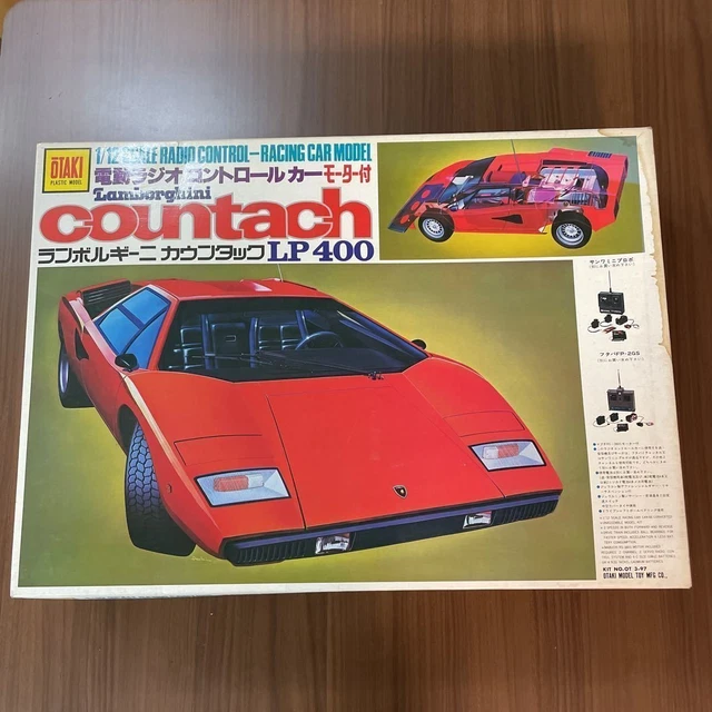 LAMBORGHINI COUNTACH, MANUFACTURED by Ootaki Co., Ltd., 1/12 scale ...