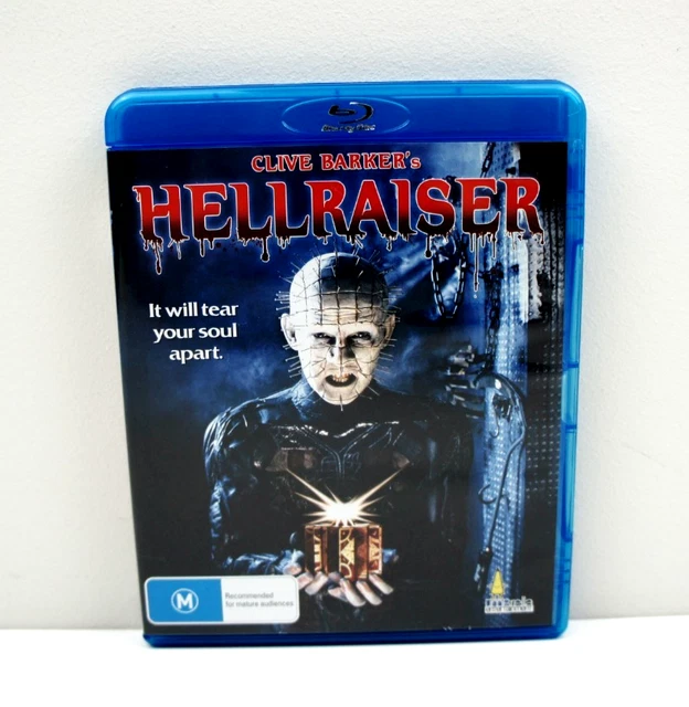 HELLRAISER BLU RAY 1987 Clive Barker’s Horror Movie Region ABC - Free ...