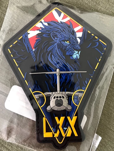 RAF 70 SQN A400M ATLAS PVC Patches x2 £50.00 - PicClick UK
