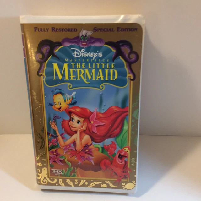 DISNEY MASTERPIECE THE Little Mermaid VHS 1998 £3.59 - PicClick UK