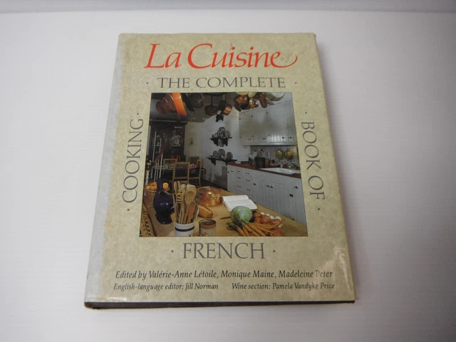 LA CUISINE COOKBOOK HC by V Letoile French Cooking Dinner Traditional ...