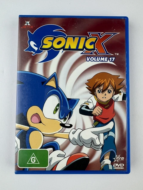 SONIC X VOLUME 17 Dvd Region 4 Sonic The Hedgehog Jetix Super Rare $150 ...