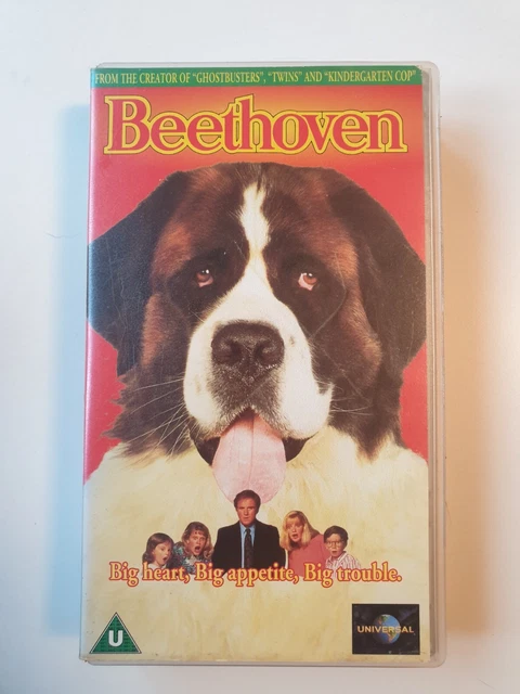 BEETHOVEN VHS VIDEO (1992) Universal Rated U Children & Family Classic ...