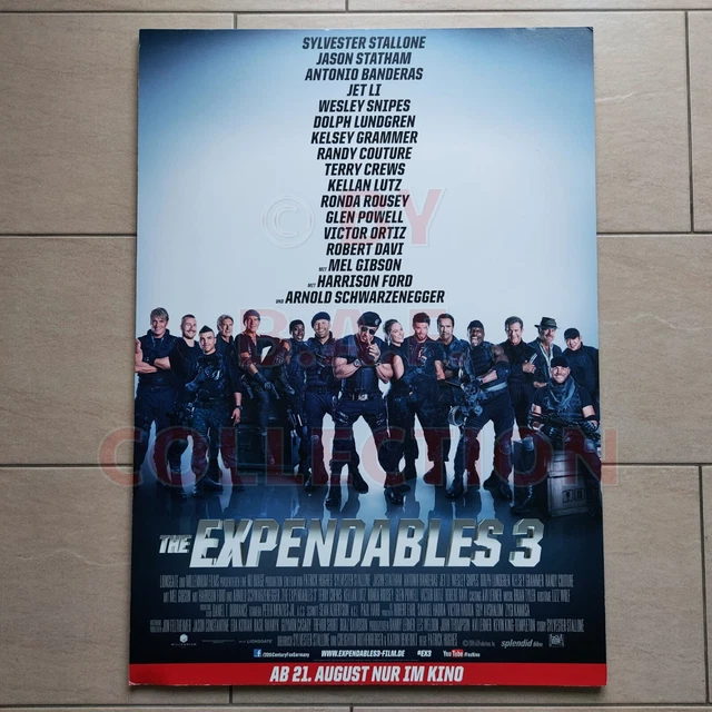 EXPENDABLES 3 AUFSTELLER Plakat Poster Banner Standee Standup Display ...