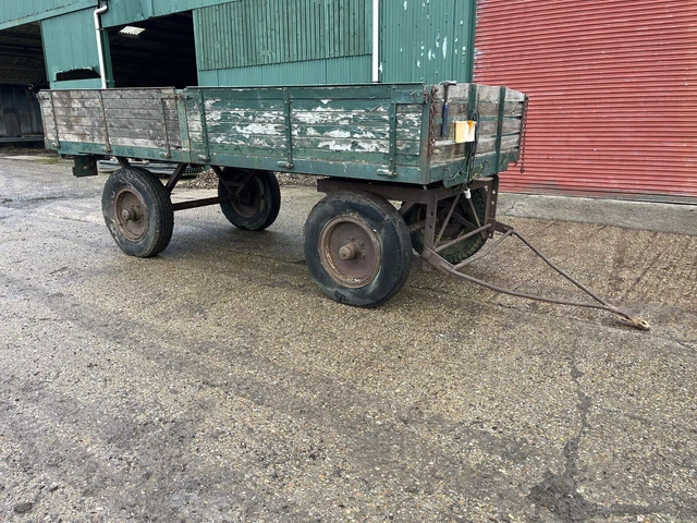 VINTAGE FARM STRAW Trailer Shepherd Hut Chassis £500.00 - PicClick UK