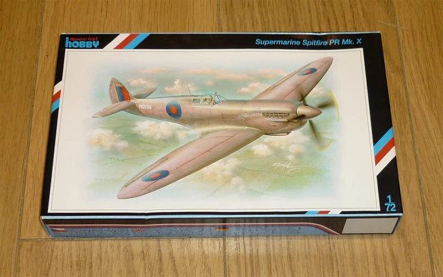 SPECIAL HOBBY 1/72 scale Supermarine Spitfire PR.Mk.X - plane kit £19.99 - PicClick UK