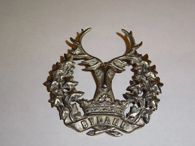 BRITISH ARMY MILITARY Cap/Hat Badge - The Gordon Highlanders £34.99 ...