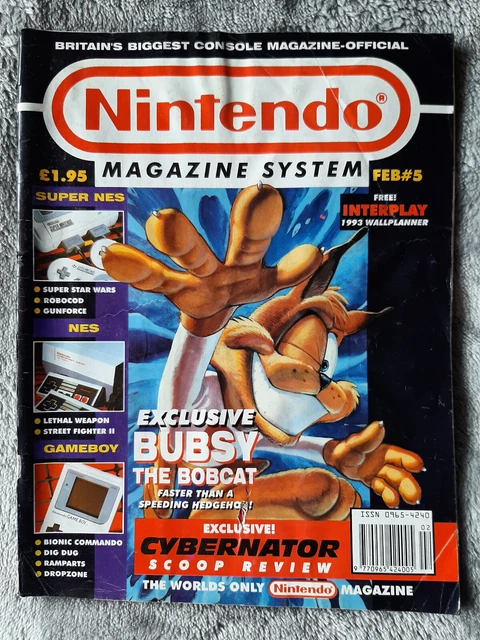 NINTENDO MAGAZINE SYSTEM - Issue # 5 - February 1993 - RARE £5.99 ...