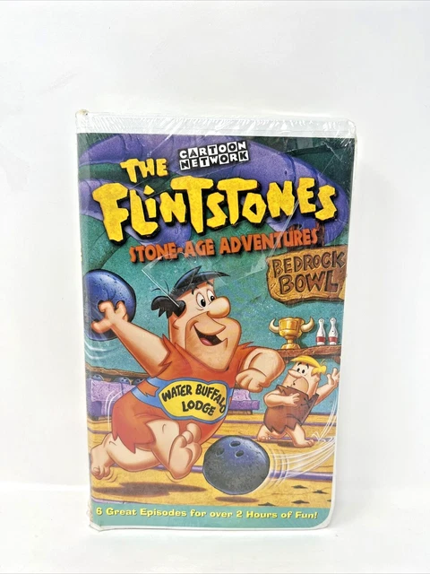 THE FLINTSTONES STONE Age Adventures Cartoon Network VHS Tape - NEW ...