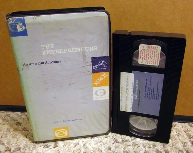 ENTREPRENEURS INVENTORS DOCUMENTARY Alexander Graham Bell VHS George ...