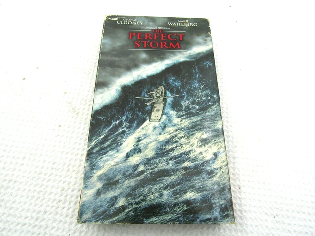 THE PERFECT STORM (Screener VHS, 2000) George Clooney £6.18 - PicClick UK