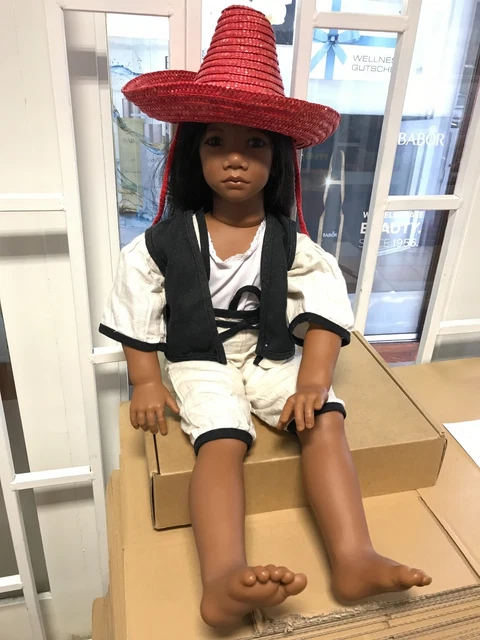 ANNETTE HIMSTEDT PUPPET Poncho 70 Cm.top £99.25 - PicClick UK