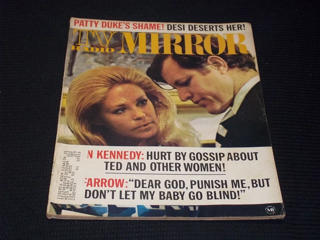 1971 SEPTEMBER TV Radio Mirror Magazine - Ted & Joan Kennedy Cover - E ...