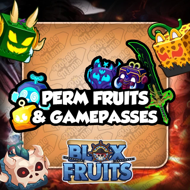 💎 ROBLOX BLOX Fruits | Permanent Perm Fruit & Gamepass | FAST & EASY ⭐ ...