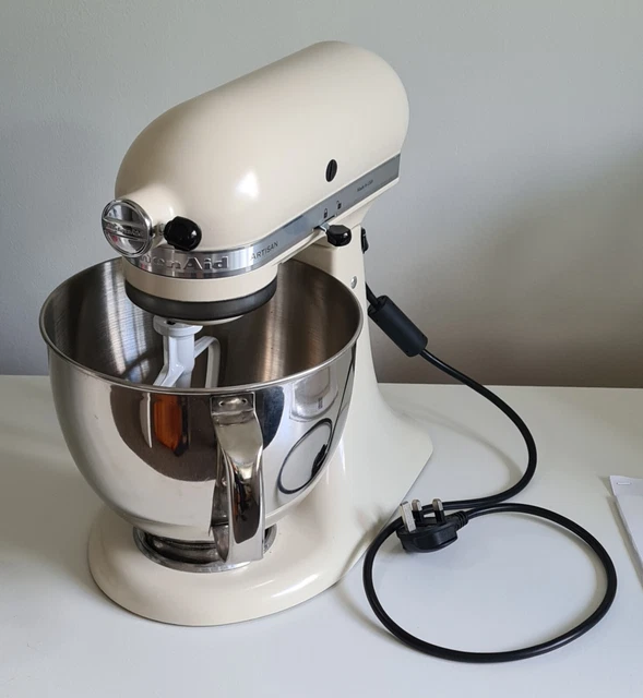 KITCHEN AID STAND Mixer Artisan 4.8L Fresh Linen Colour £236.00 ...