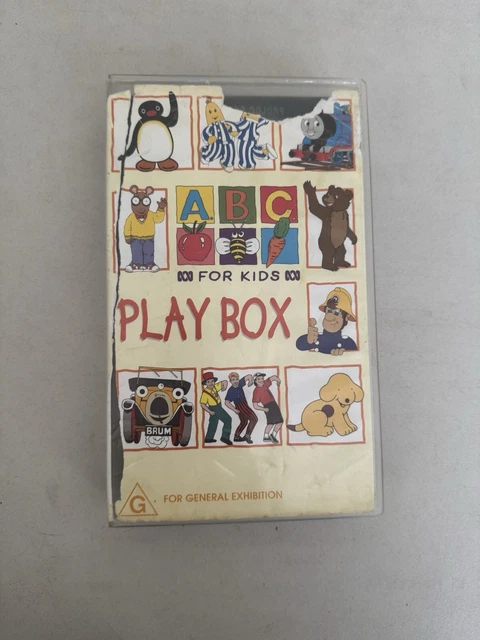 ABC FOR KIDS Play Box VHS $5.00 - PicClick AU