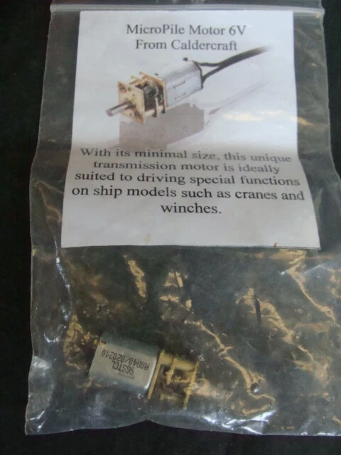 CALDERCRAFT MICROPILE MOTOR 6 volt Meccano EUR 22,55 - PicClick FR